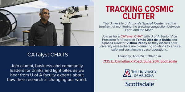 CATalyst Chat: Tracking Cosmic Clutter | The University of Arizona ...